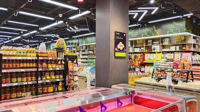 Linear Light for Supermarket