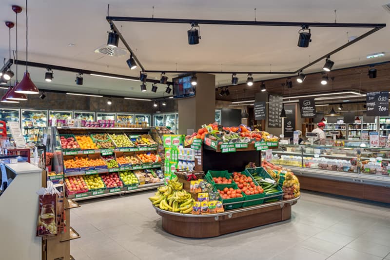 Linear Light for Supermarket