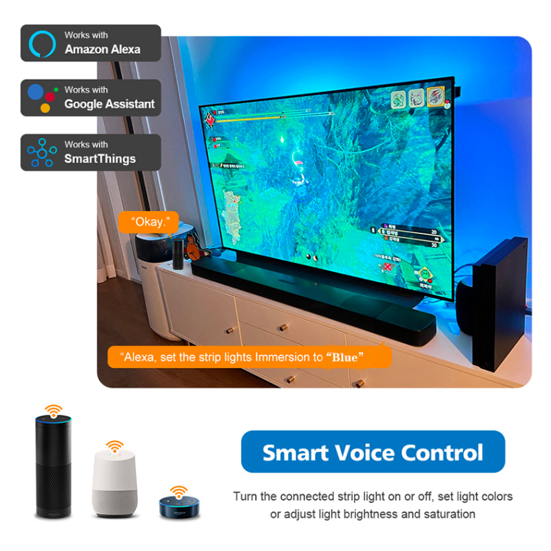 HM-HDMI Box with Lightstrips