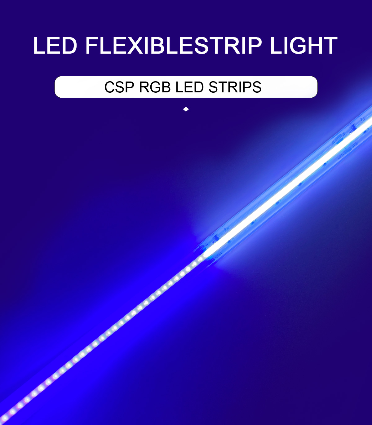 LED Flexible Strip Light HM-CSP RGB 720LED