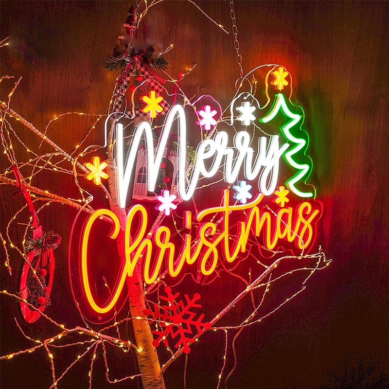 Custom Christmas Neon Signs
