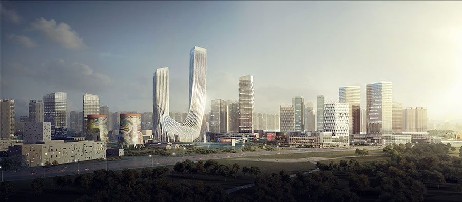 Architectural Visualization——How To Handle Context Buildings?