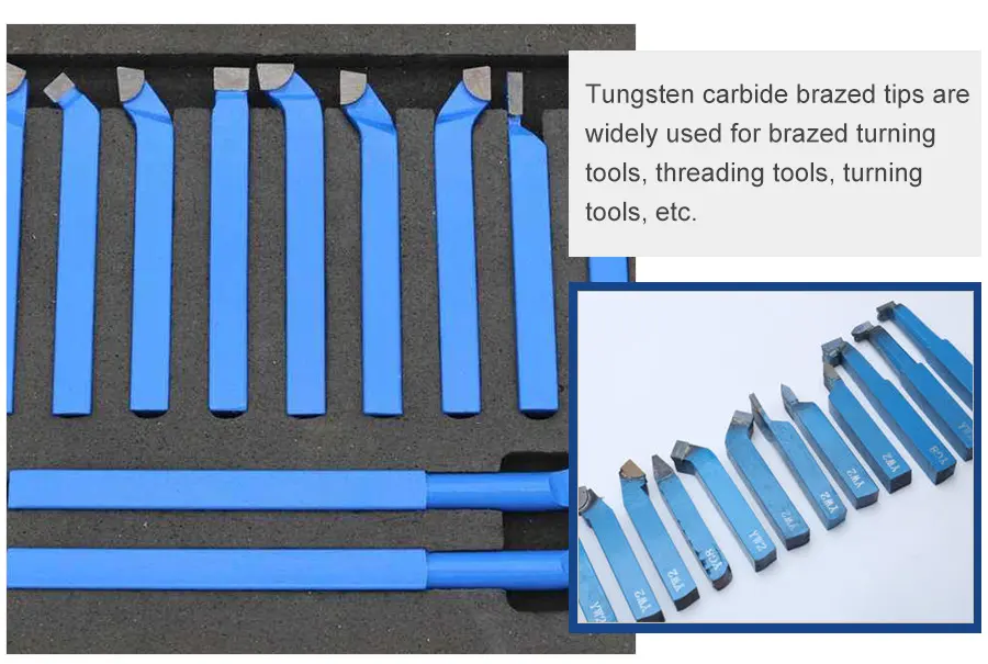 Tungsten Carbide Brazed Tips Type A – Marex Distribution