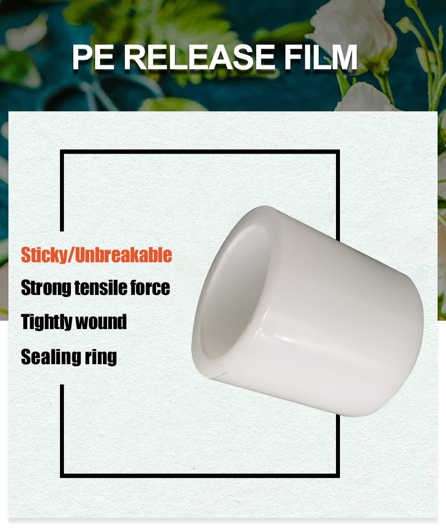 PE Non-silicone Release Film For Silicone Adhesive Series Products