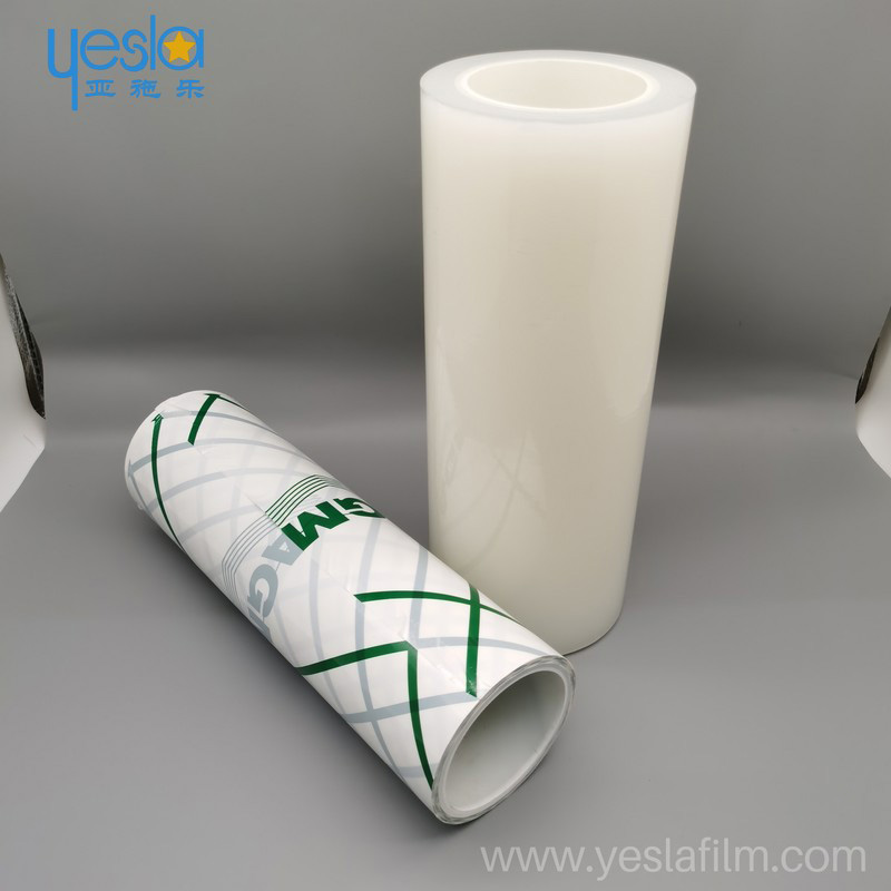 PMMA Plastic Sheet Adhesive Protective Film Customized Logo Printing