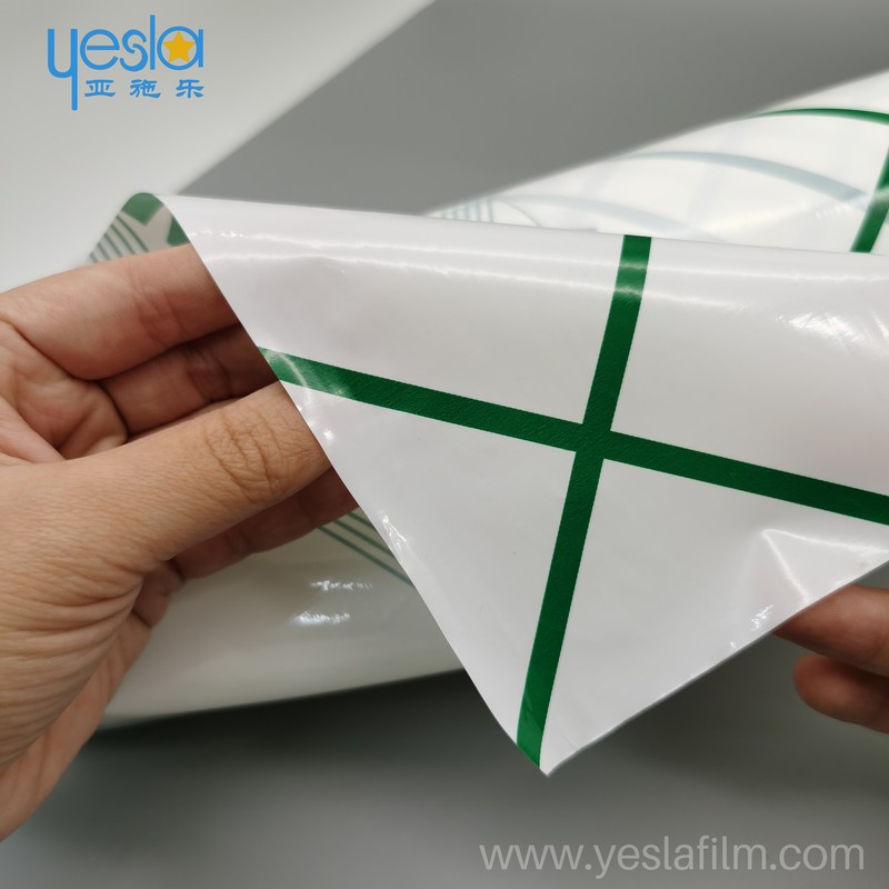 PMMA Plastic Sheet Adhesive Protective Film Customized Logo Printing