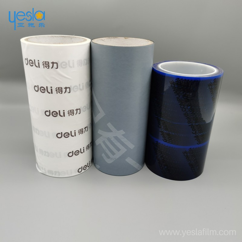 Customized Printing Logo PE Silicone Coated Release Film Liner