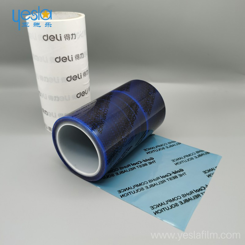 Customized Printing Logo PE Silicone Coated Release Film Liner