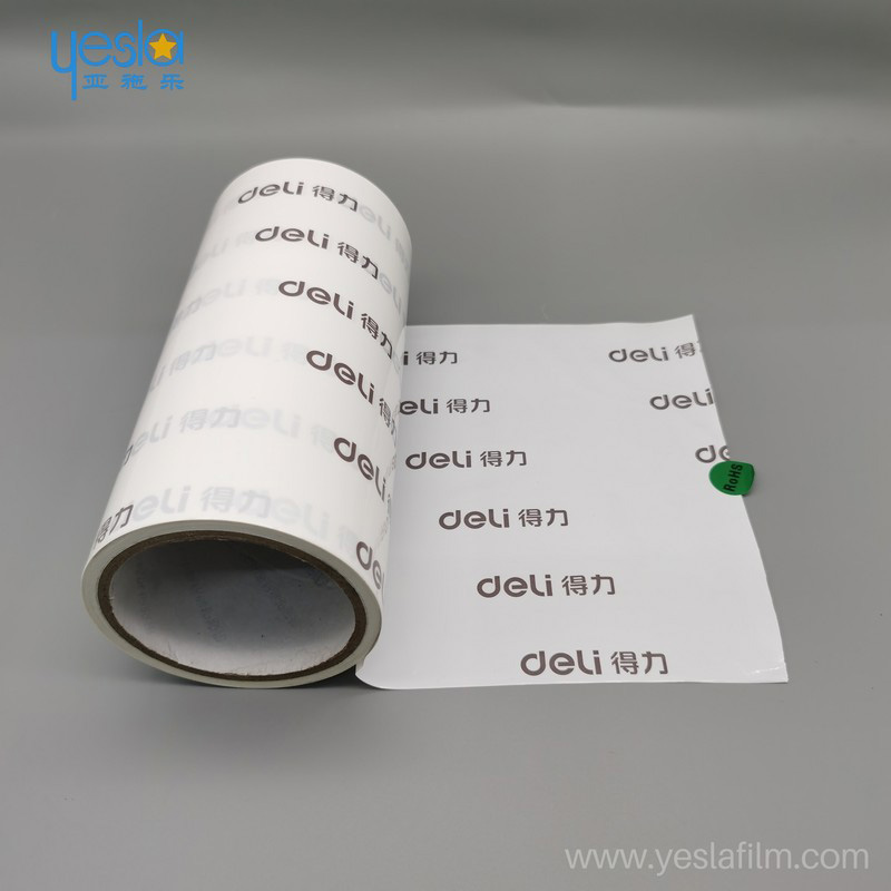 Customized Printing Logo PE Silicone Coated Release Film Liner